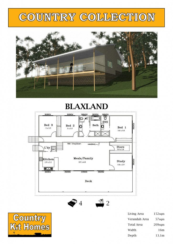 Blaxland-1 | Country Kit Homes Australia